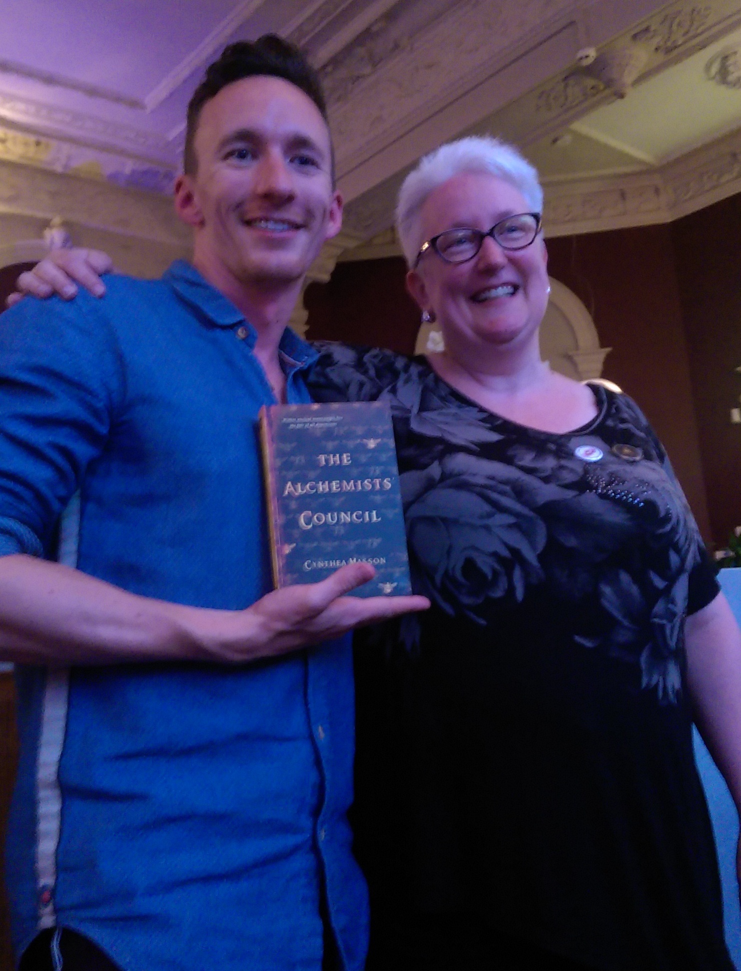 Ian and book – News from Council Dimension